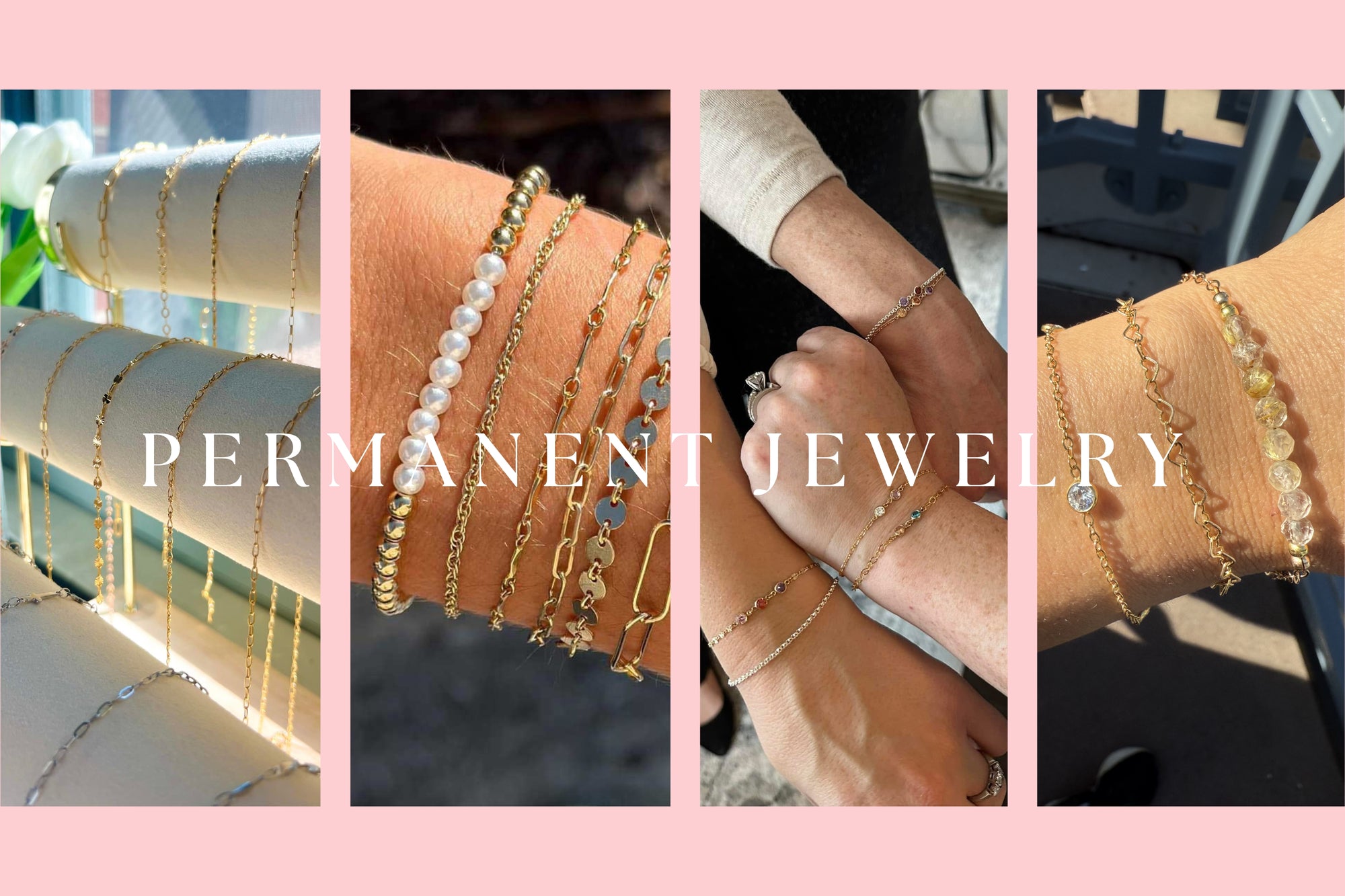 Permanent Jewelry | Welded Bracelets, Anklets & Necklaces – 3Rosebudsco.com
